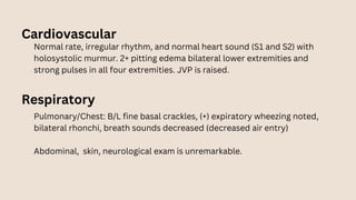 Case Presentatio - Case of 55 years old male presenting with shortness ...