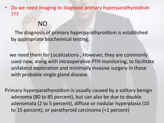 Case presentation of primary hyperparathyroidism | PPTX
