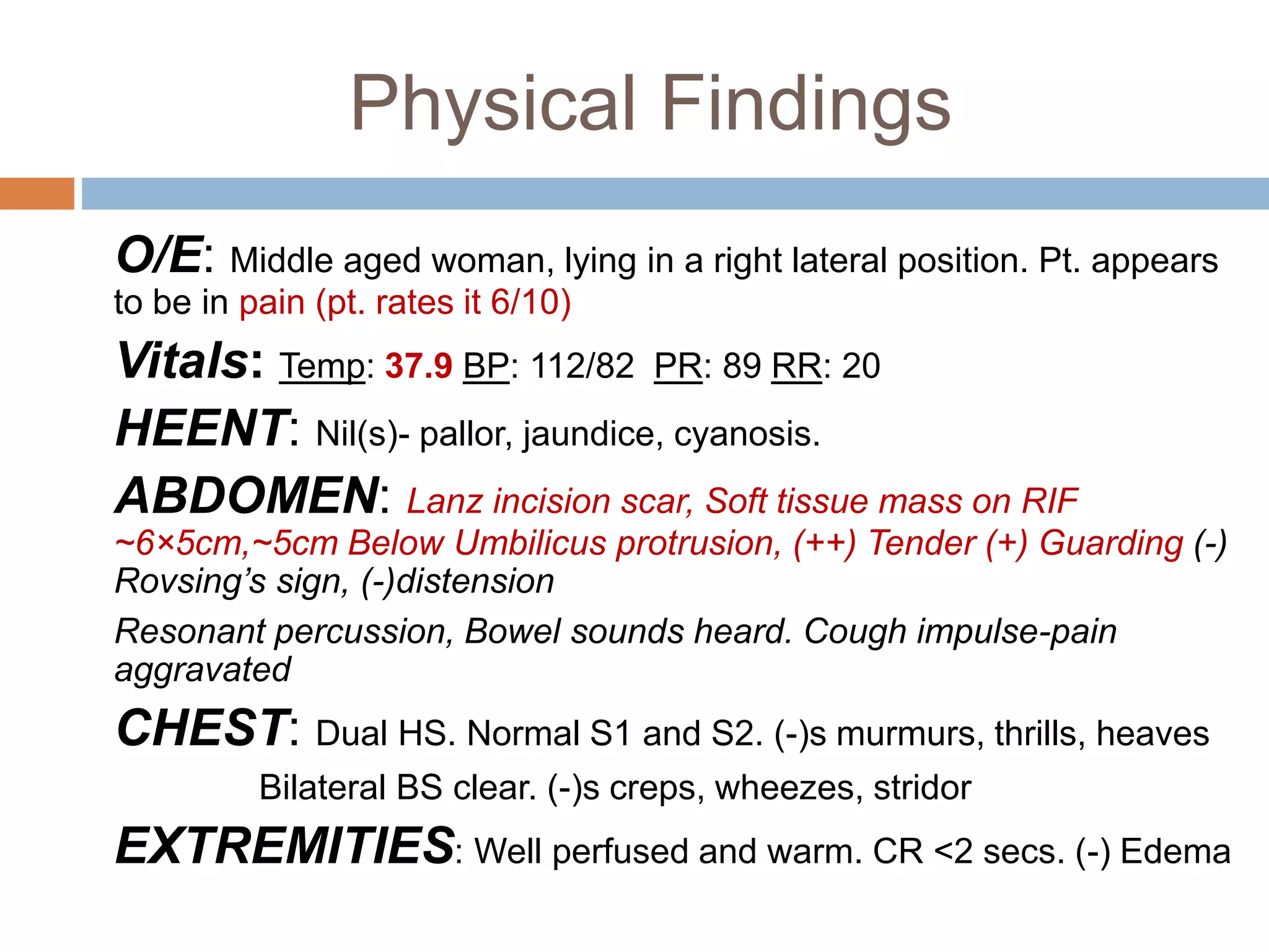 Incisional Hernia | PPTX