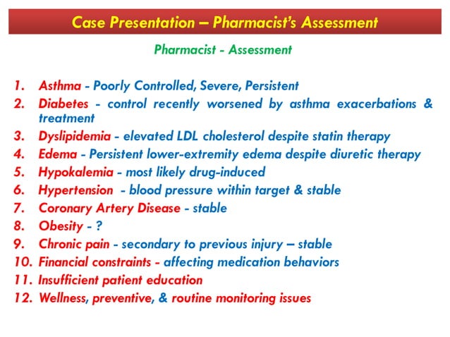 Case presentation - SOAP Format | PDF