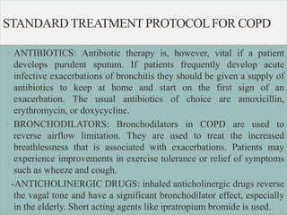 Case presentation of COPD ( Chronic Obstructive Pulmonary Disease ) | PPTX