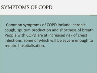 Case presentation of COPD ( Chronic Obstructive Pulmonary Disease ) | PPTX