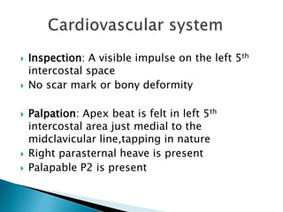 Mitral Stenosis Case presentation | PPTX