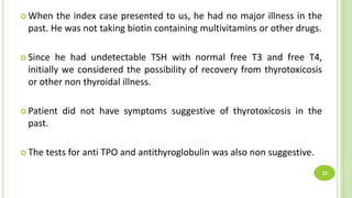 Case presentation about TSH variants | PPTX