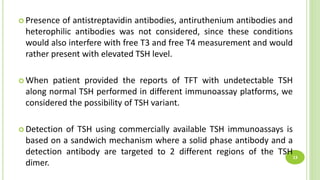 Case presentation about TSH variants | PPTX