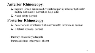 Case presentation- Larynx | PPTX