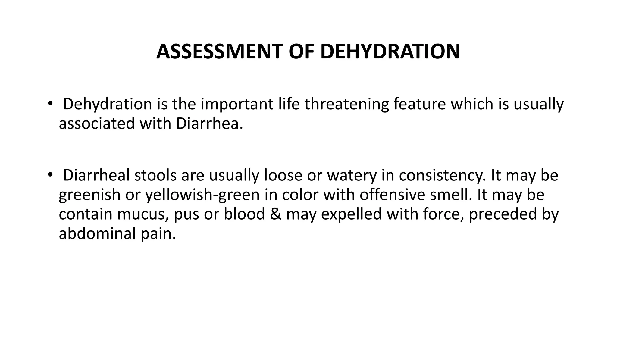 Acute Gastroenteritis with dehydration | PPTX