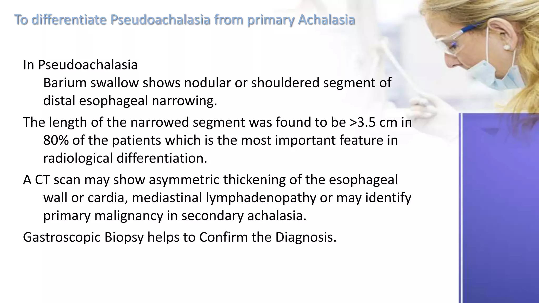 Achalasia Case presentation | PPTX