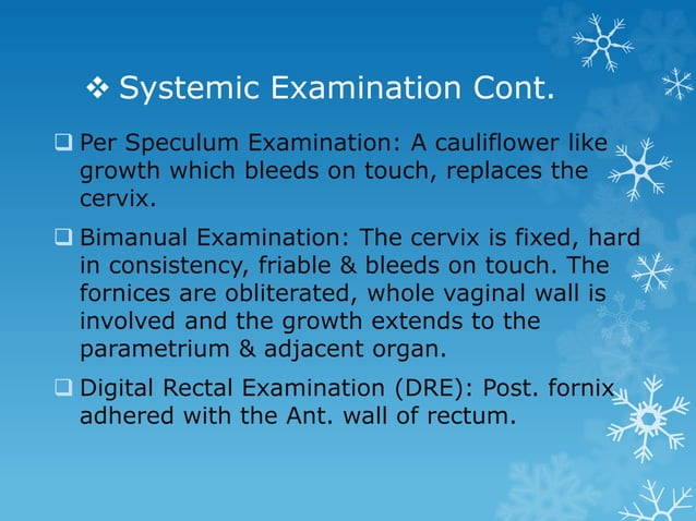 CA Cervix Case presentation | PPTX | Reproductive Health | Diseases and ...