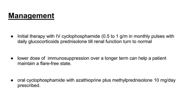 Case Presentation.pptx Lupus nephritis is inflammation and damage in your kidneys due to ...