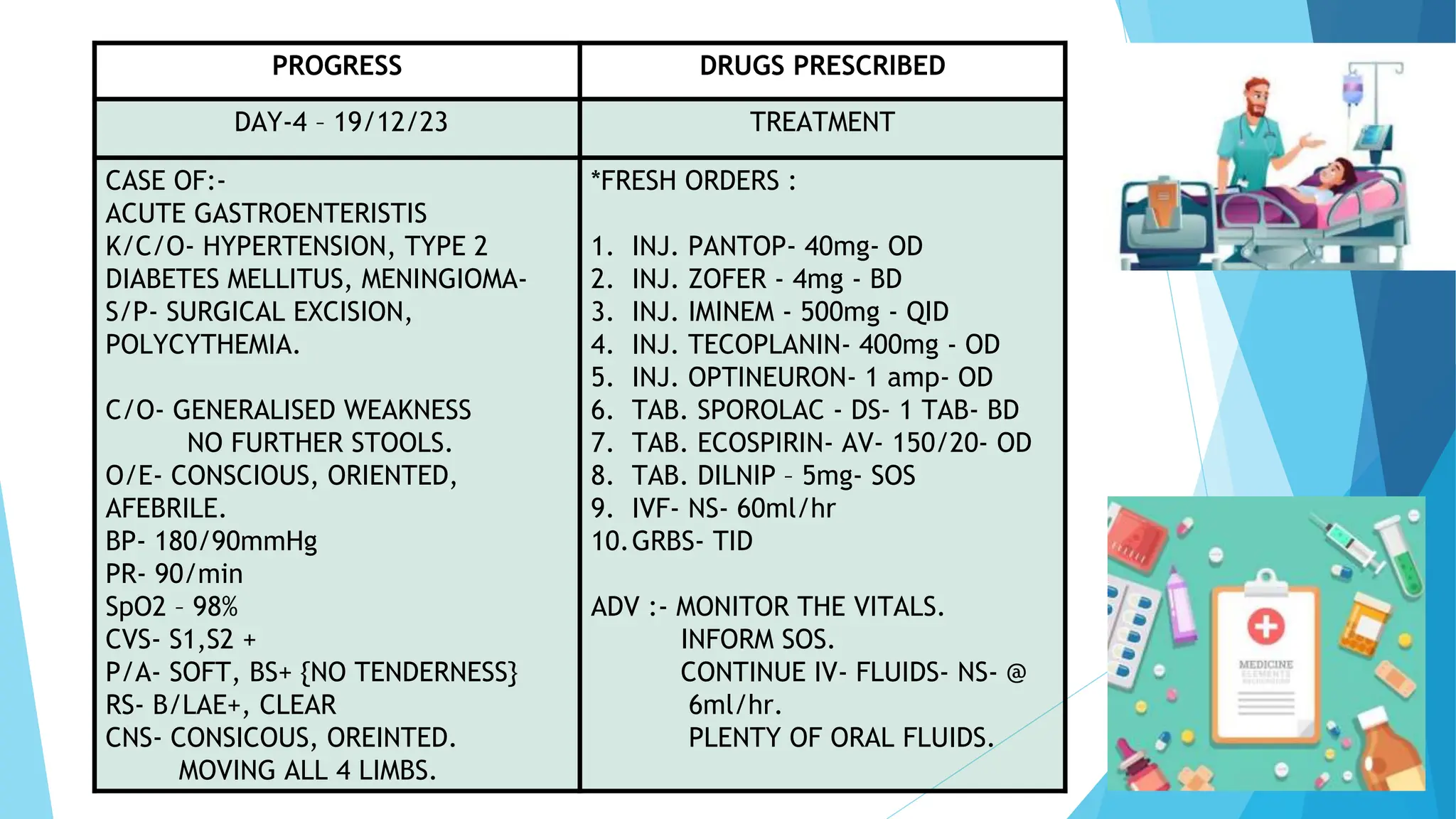 CASE PRESENTATION ON ACUTE GASTROENTERITIS. | PPTX