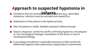 Hypotonia Presentation (case presentation) | PPTX