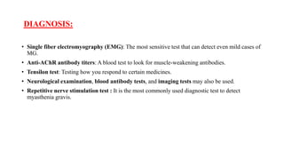 CASE PRESENTATION MYASTHENIA GRAVIS BY DR JESMINA KHATUN | PDF