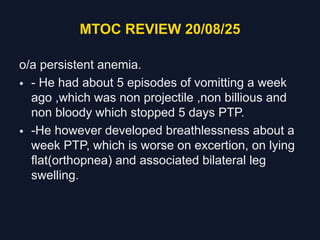 case presentation on a patient with Chronic kidney disease | PDF