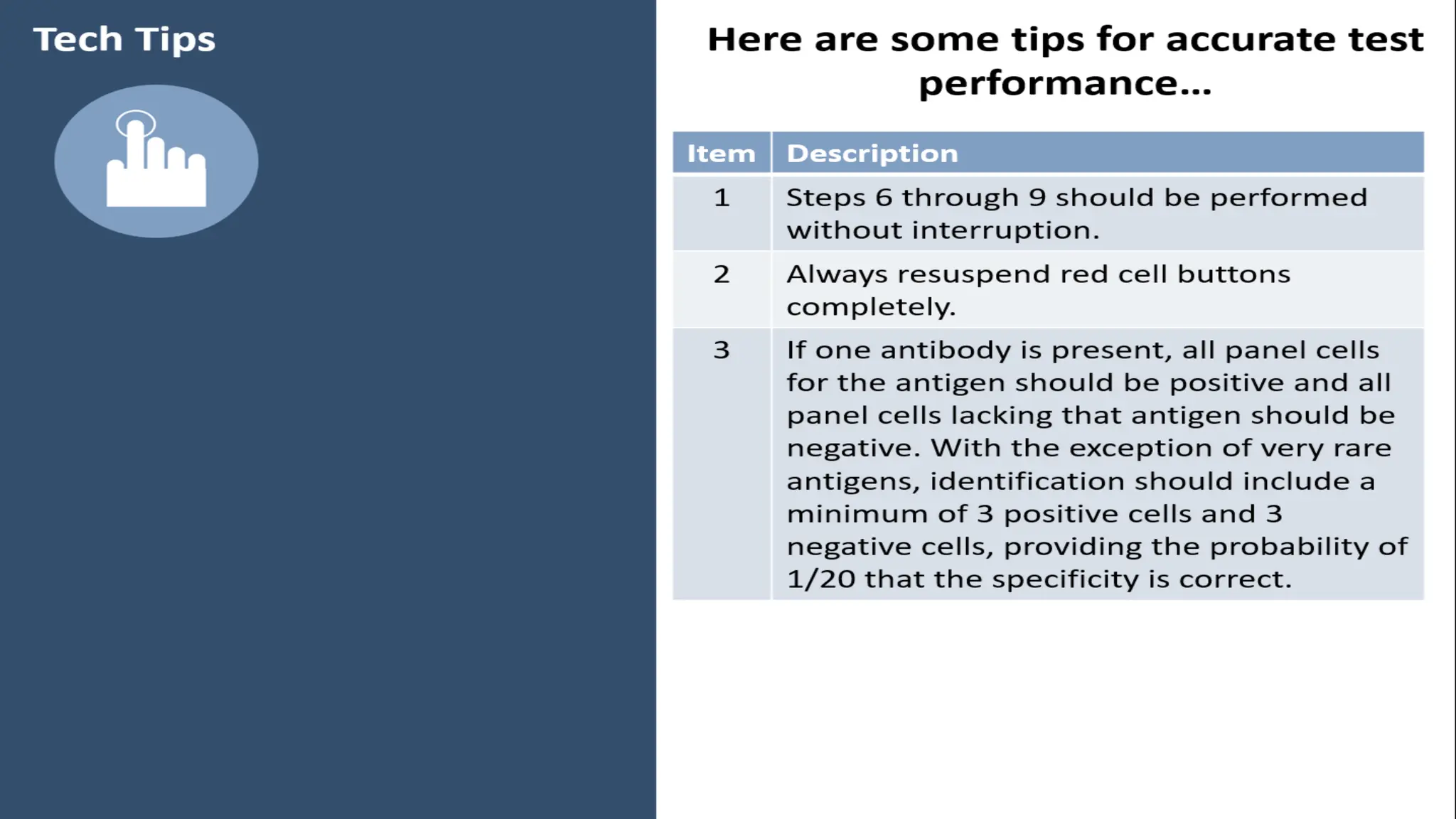 Case presentation on Antibody screening- how to solve 3 cell and 11 ...