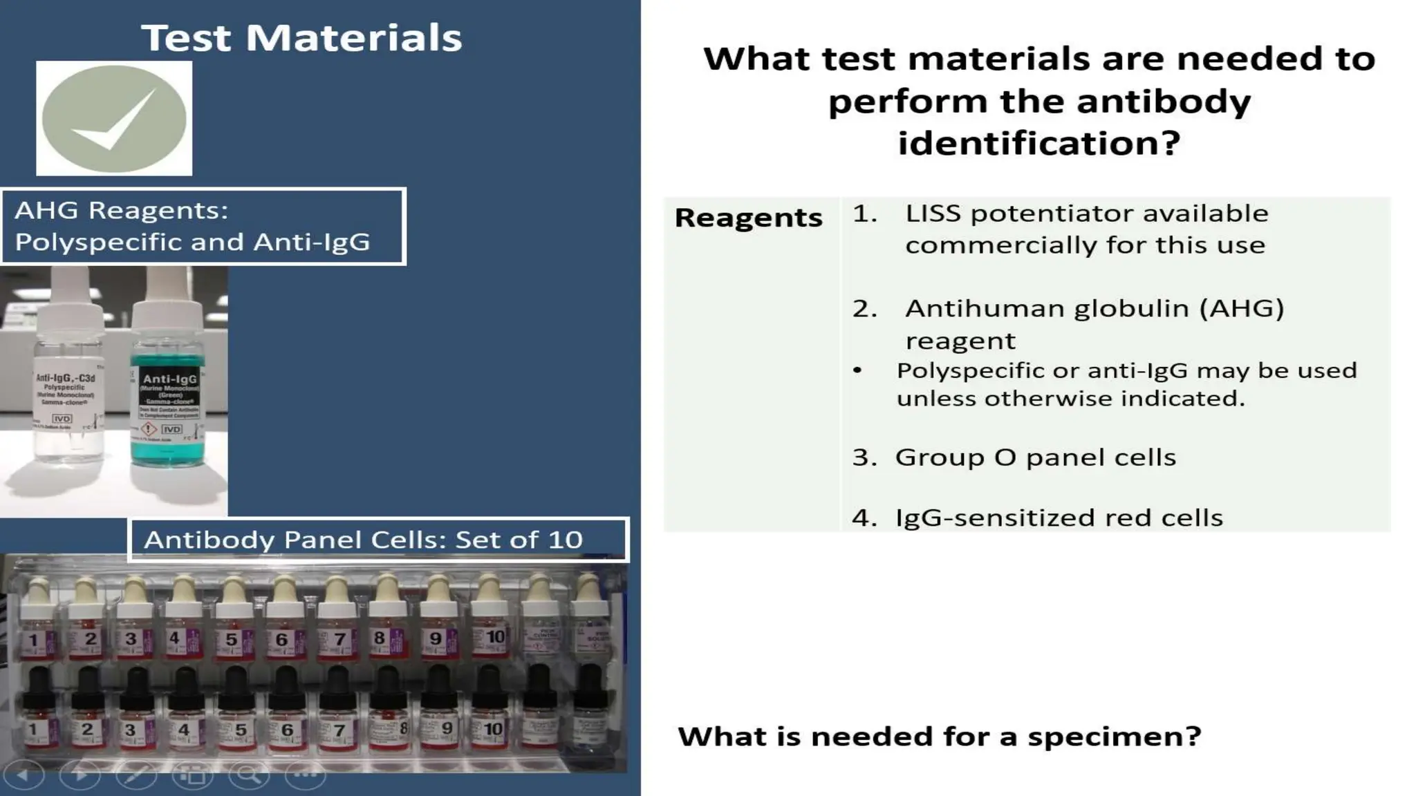 Case presentation on Antibody screening- how to solve 3 cell and 11 cell panel? | PPTX