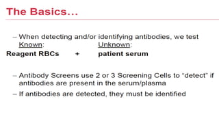 Case presentation on Antibody screening- how to solve 3 cell and 11 ...