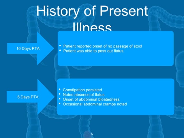 Colon Cancer A Case Presentation Ppt