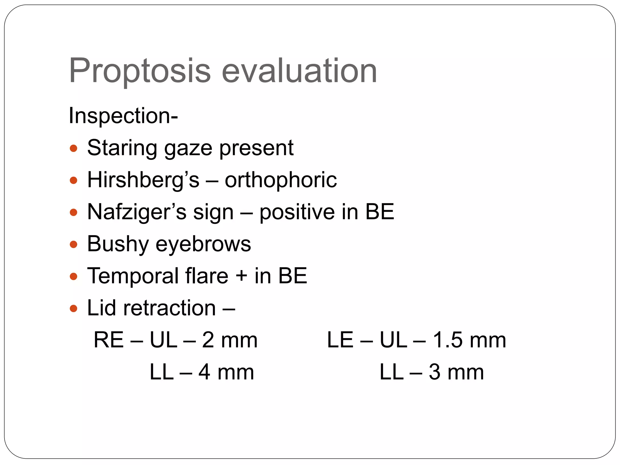 Thyroid Eye Disease - Case and Discussion | PPTX