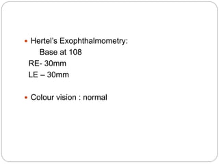 Thyroid Eye Disease - Case and Discussion | PPTX