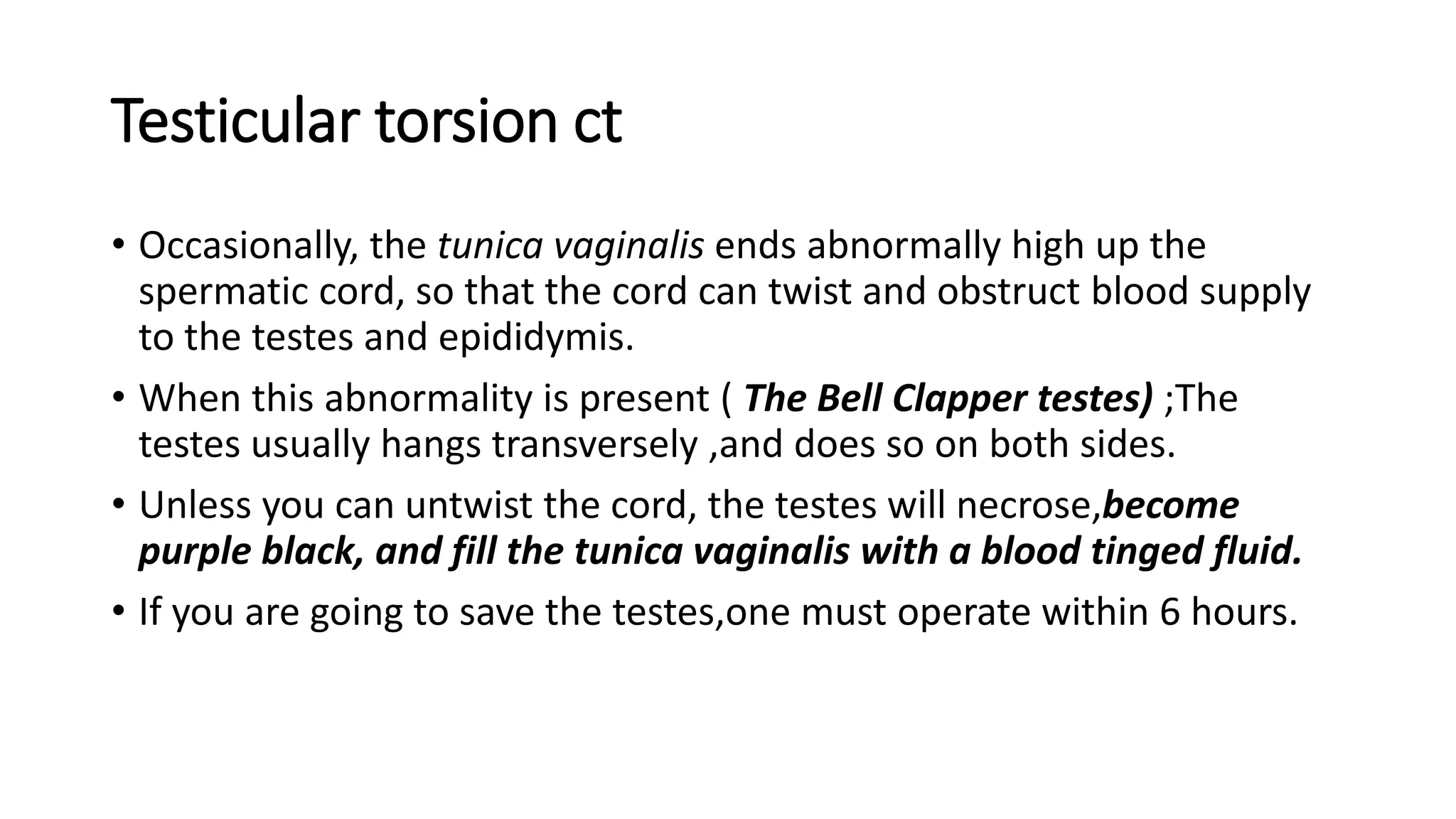 Case Presentation Testicular Torsionpptx
