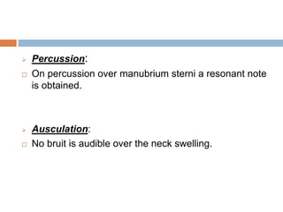 Case Presentation: Thyroid Swelling | PPTX