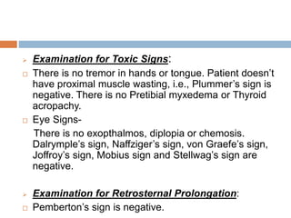Case Presentation: Thyroid Swelling | PPTX