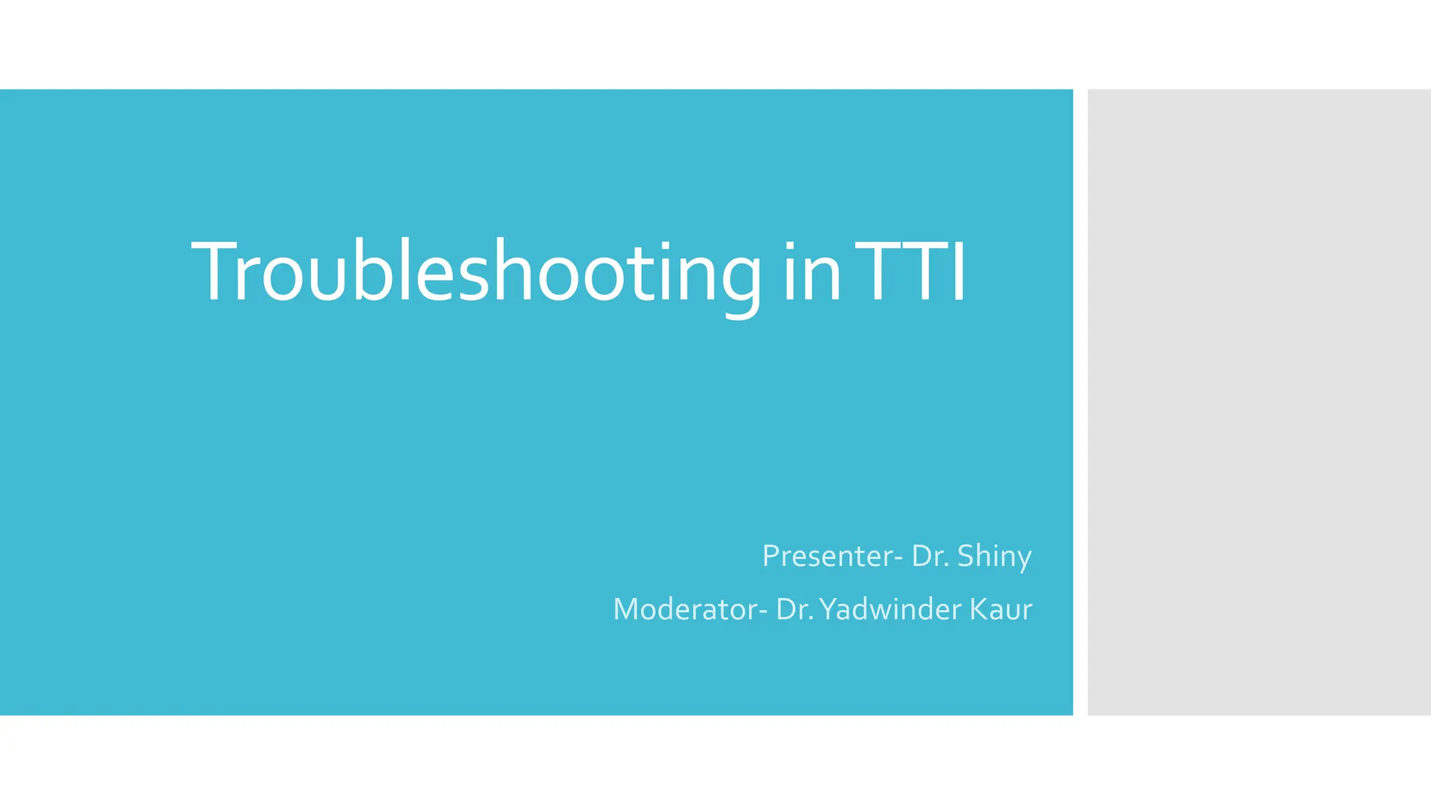 Troubleshooting in Transfusion transmissible infection TTI laboratory ...