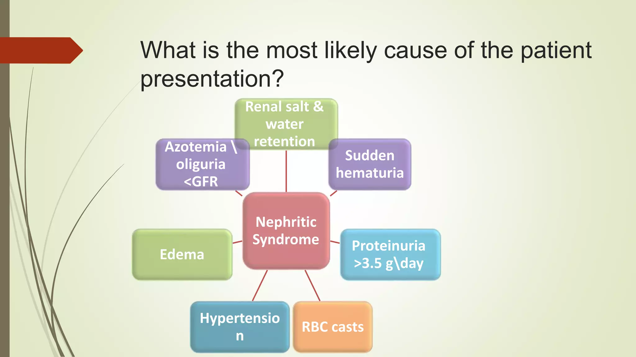 case presentation: generalized edema | PPTX