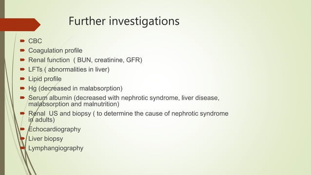 case presentation: generalized edema | PPTX