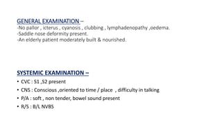 CASE PRESENTATION: UPPER RESIRATORY TRACT INFECTION | PPTX
