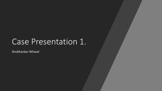 Stroke - Case presentation | PPTX