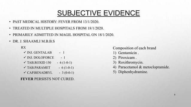 Toxic epidermal necrolysis - drug induced (case presentation) | PPT
