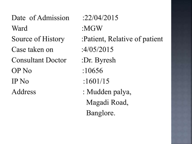 cva case presentation | PPTX | Brain and Nervous System Disorders ...