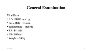 Case Presentation on Deep Transverse arrest | PPTX