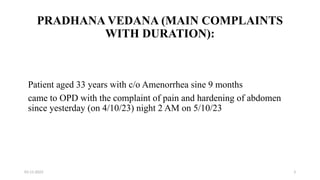 Case Presentation on Deep Transverse arrest | PPTX