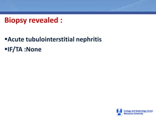 Acute interstitial nephritis | PPTX