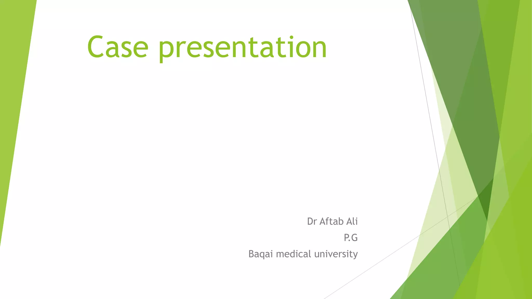 Case presentation of ventricular septal defect VSD 30 4-2019 | PPTX