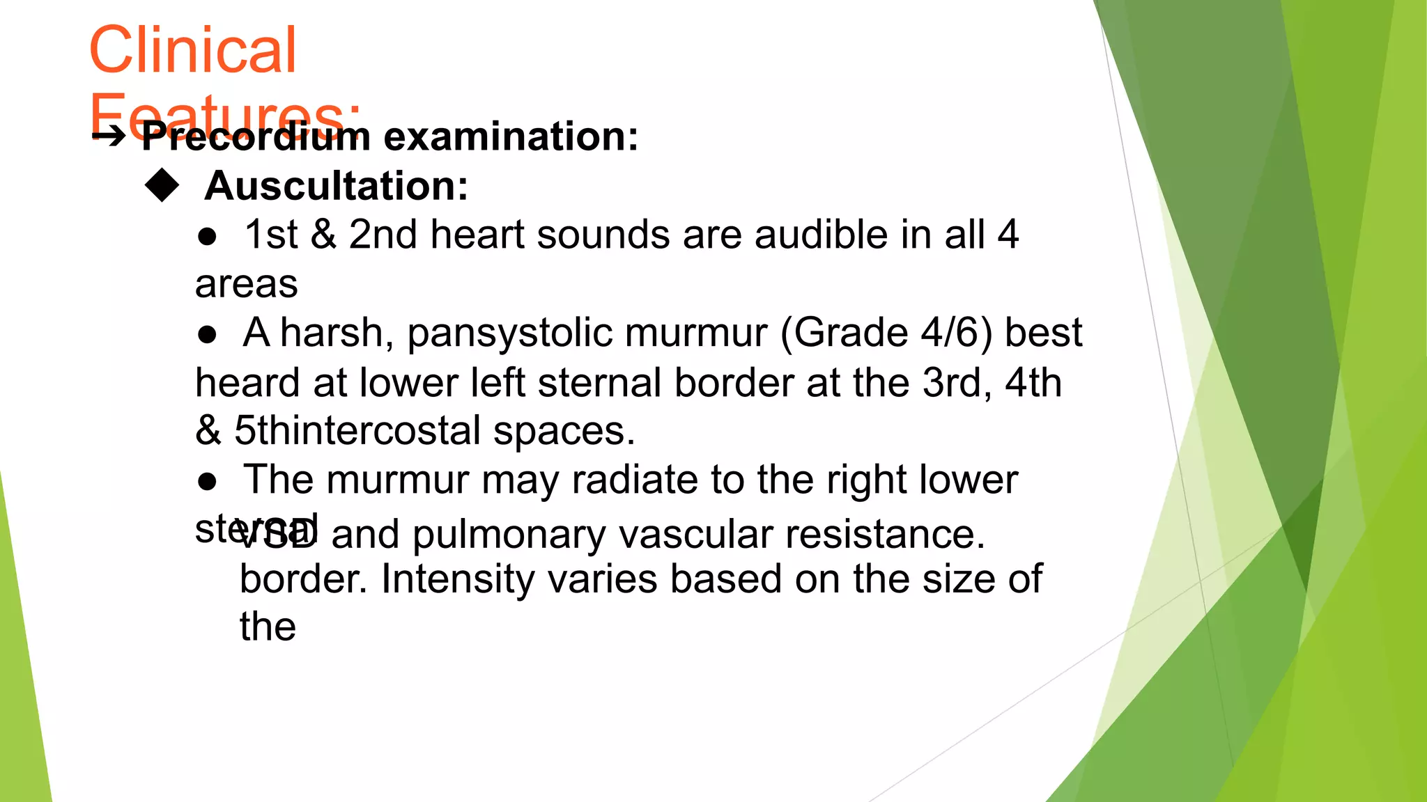 Case presentation of ventricular septal defect VSD 30 4-2019 | PPTX