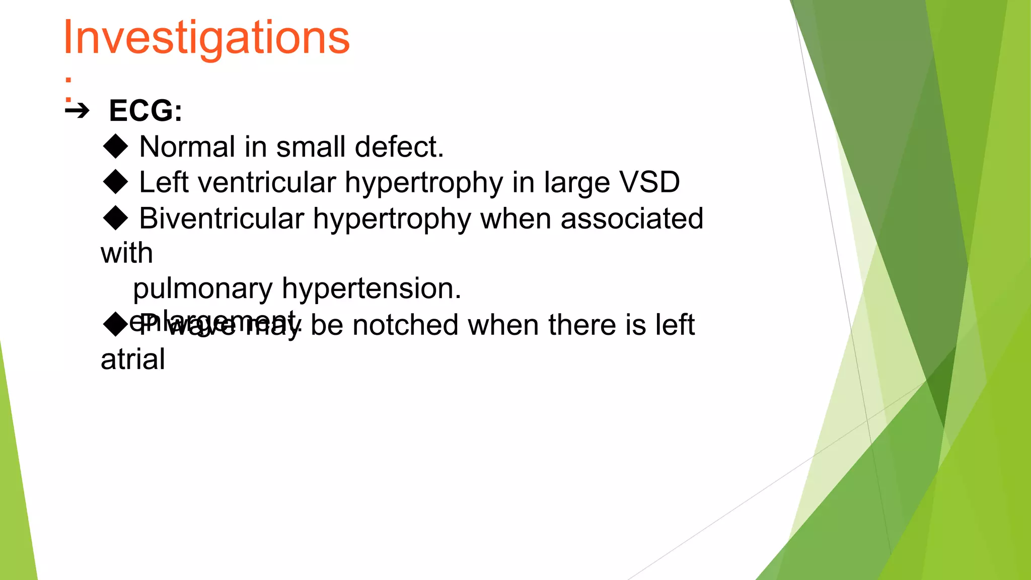 Case presentation of ventricular septal defect VSD 30 4-2019 | PPTX
