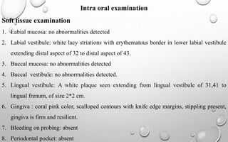 case presentation 3 : LICHEN PLANUS.pptx