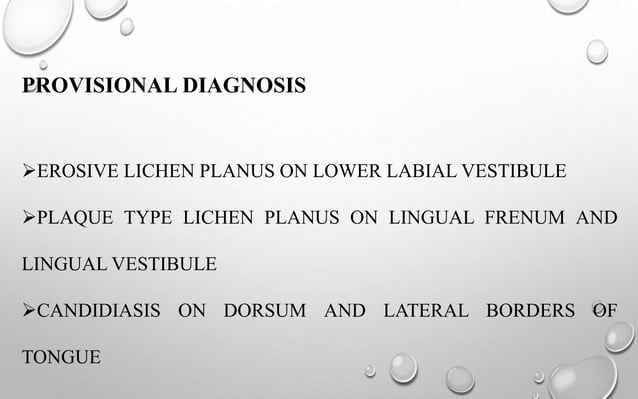 case presentation 3 : LICHEN PLANUS.pptx | Oral care | Personal Care