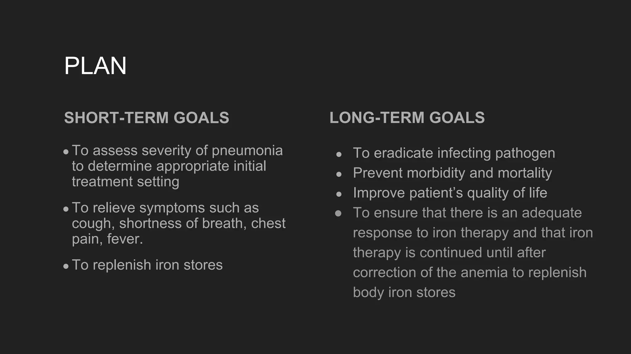 An Approach to a Case of Severe Pneumonia with Iron Deficiency Anemia ...