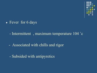 Liver abscess , case presentation | PPTX