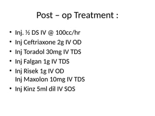 APPENDECTOMY INDICATIONS AND PROCEDURE............... | PPT