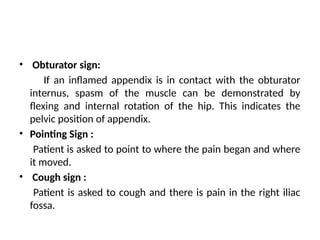 APPENDECTOMY INDICATIONS AND PROCEDURE............... | PPT