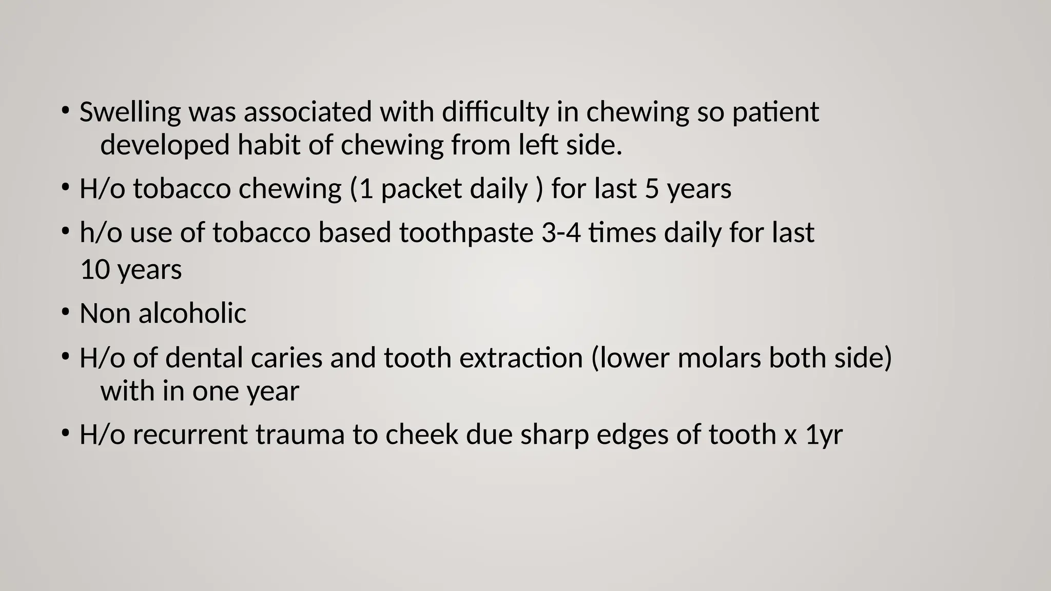 casepresentation ca oral cavity.pptxjjhko | PPTX