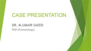 CASE PRESENTATION Peripheral vascular disease | PPTX