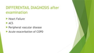 CASE PRESENTATION Peripheral vascular disease | PPTX
