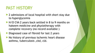 CASE PRESENTATION Peripheral vascular disease | PPTX